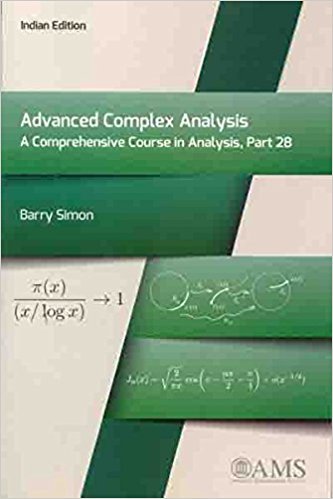 Buy ADVANCED COMPLEX ANALYSIS: A COMPREHENSIVE COURSE IN ANALYSIS PART ...