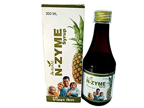 Buy ANAM N-Zyme Ayurvedic Syrup for Healthy Digestive System | 200 ml ...
