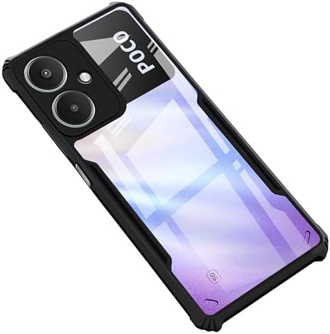 Amazon Brand - Solimo Back Case Cover for Poco M6 5G (Polycarbonate ...