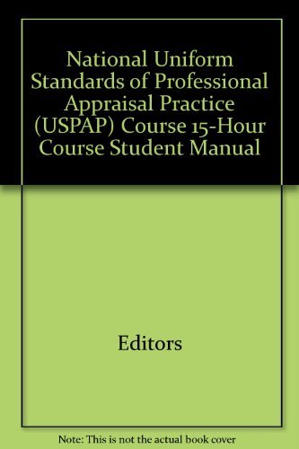 Uniform Standards of Professional Appraisal Practice (USPAP) 15-hour ...