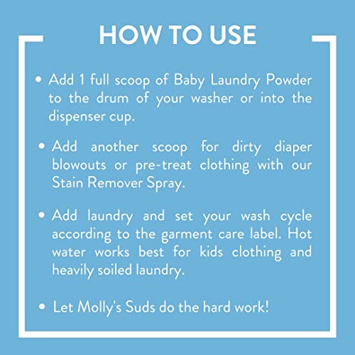 Snapklik.com : Mollys Suds Baby Laundry Detergent PowderRemoves Formula ...
