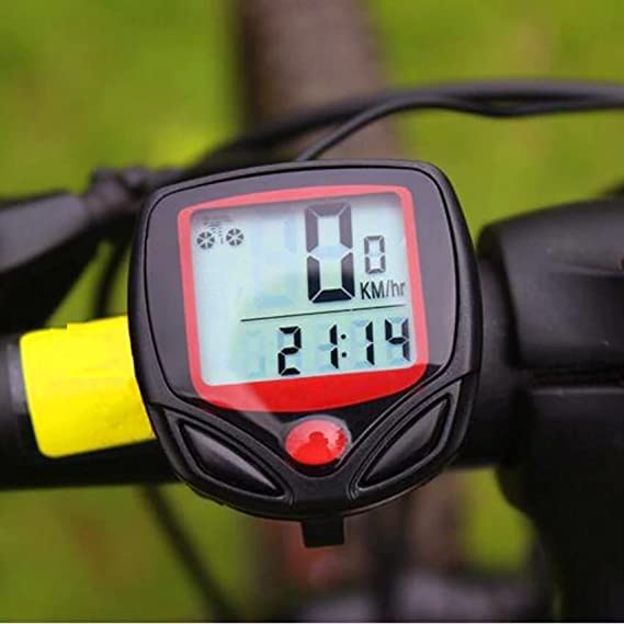 Buy KEYCRAZE Waterproof Bicycle Computer with Digital LCD Meter,15 ...
