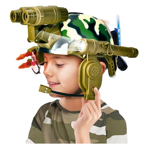 Police kids toy soldier Army SWAT Helmet Commander Set. Includes ...