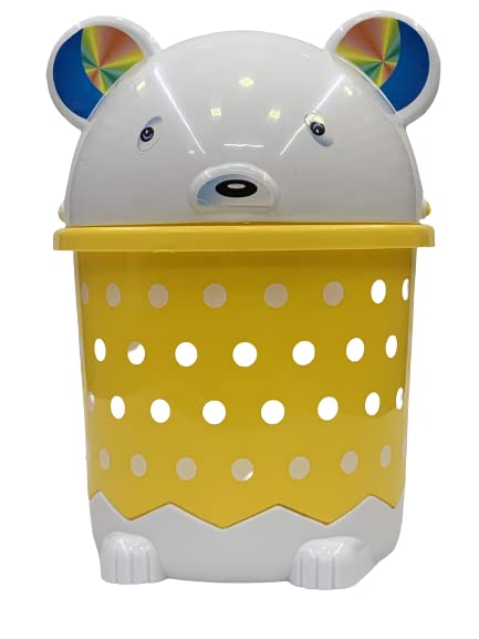 KPA Table Top Dustbin Mini Table Dustbin with Swing Lid for Kids Study ...