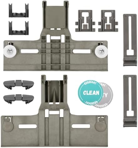Amazon.com: Upgraded W10350375 W10712395 Dishwasher Top Rack Adjuster ...