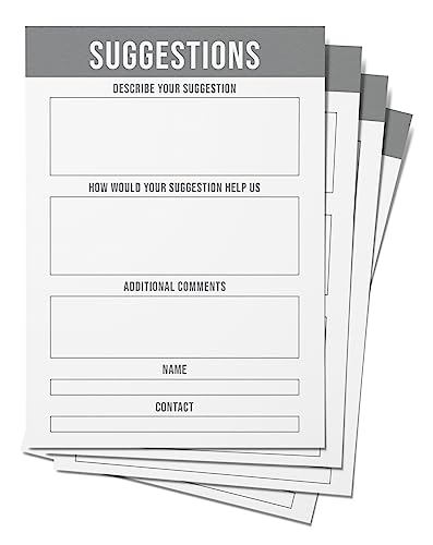 Suggestion Box Card Template
