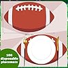 Amazon.com: Yingzhao 100 Pcs Football Party Paper Placemats Super ...