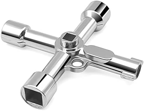 Ally-Magic 5 in 1 Radiator Key Multi-Functional Utility Key Zinc Alloy ...