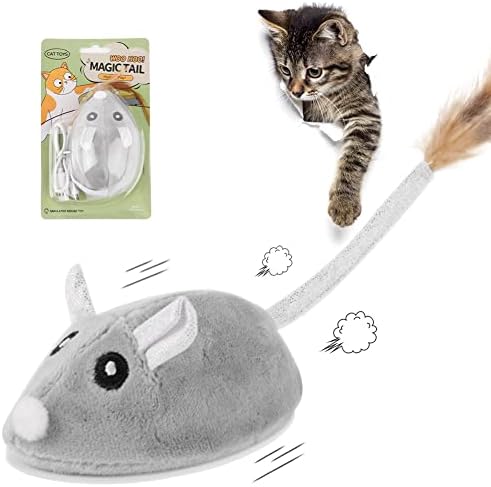Adiwo Interactive Cat Mouse Toy, Interactive Cat Toys for Indoor Cats ...
