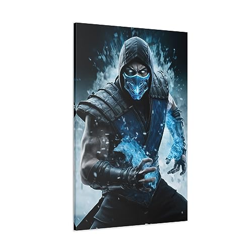 Amazon.com: Master of Ice: Sub-Zero Art Print | Captivating Dark ...