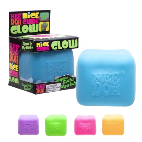 Snapklik.com : Schylling NeeDoh Nice Cube Glow - Sensory Toy