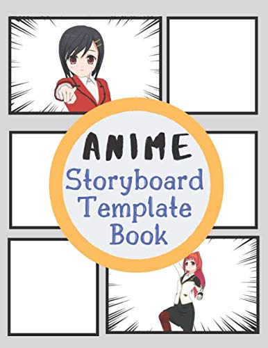 Anime Storyboard Template Book: Zaveri, Logan: 9781695651395: Amazon ...