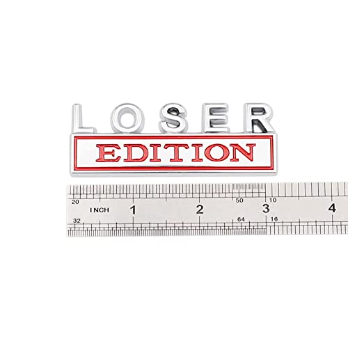 Snapklik.com : Loser Edition Emblem Car Side Rear Front Hood Trunk Door ...