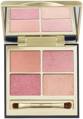 Amazon.com : No7 Pro Artist Eyeshadow Palette - High-Pigment Eye Makeup ...