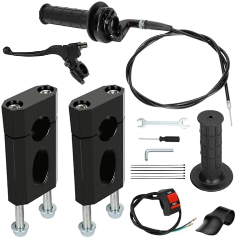 Amazon.com: EOPOAYI Mini Bike Throttle Assembly and Brake Lever 7/8 ...