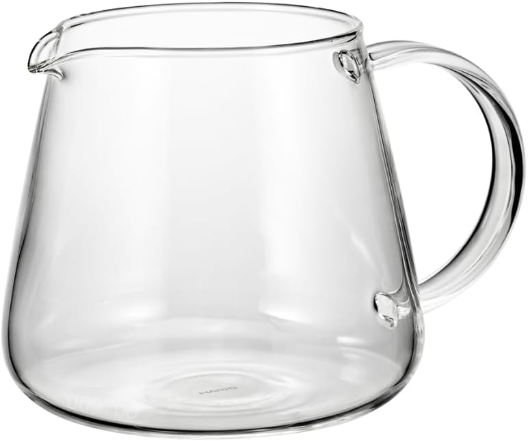 Amazon.com | Hario V60 "Clear" Glass Range Server, 600ml: Coffee ...
