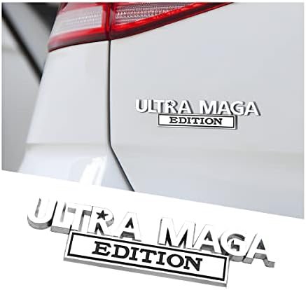 Amazon.com: AICEL Ultra MAGA Edition Emblems, 3D Raised Full Metal Car ...