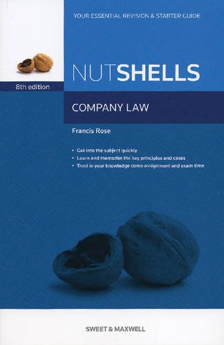 Nutshells Company Law: Amazon.co.uk: Rose, Professor Francis ...