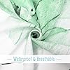 Amazon.com: WITHLOC Waterproof Shower Curtain Set with Hooks - Watercolor Sage Green Floral ...