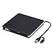 Cocopa External CD DVD Drive, Type-C USB 3.0 Slim Portable CD Reader CD ...