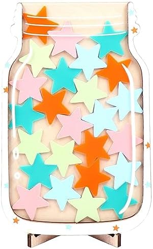 Reward Jar with Stars Positive Behavior Jar Motivate Good Behaviour Jar ...