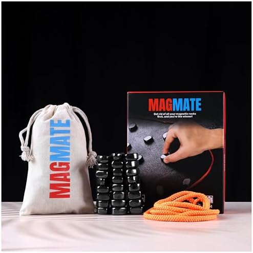 Buy MAGMATE Magnetic Board Game – Ages 7+ Fun Strategy & Educational ...