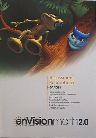 enVision Math 2.0: Assessment Sourcebook, Grade 1, 9780328893294 ...