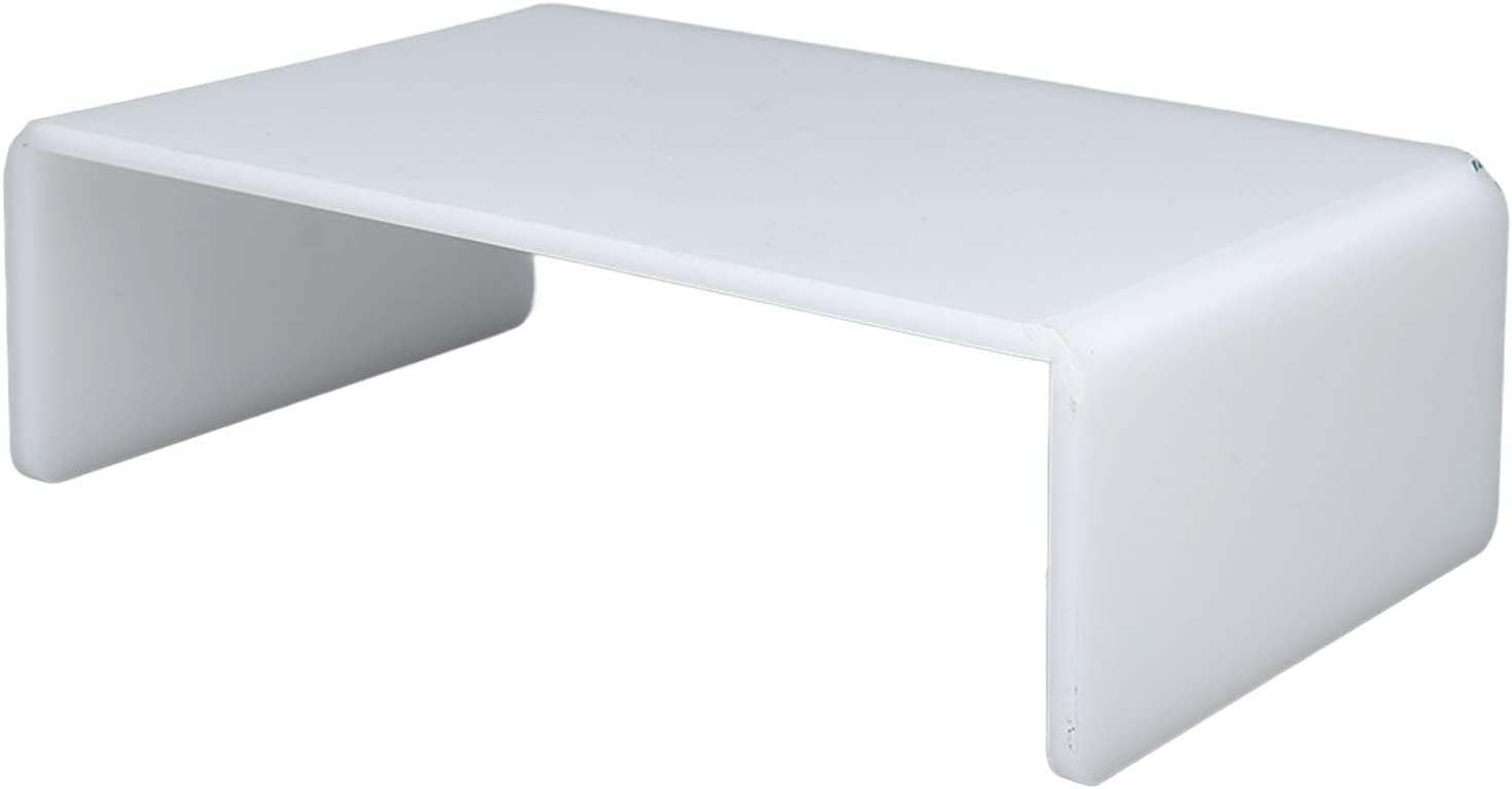 Monitor stand, screen riser, desk riser, raised shelf, acrylic stand ...