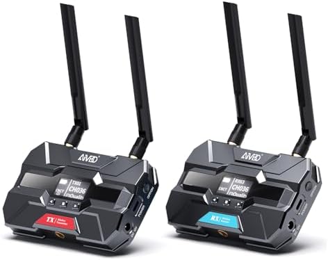 Amazon.com: TIMBOOTECH Wireless Video Transmitter and Receiver with ...