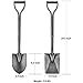 Amazon.com : Shovel, All Metal Shovels for Digging, Heavy Duty Shovel with D-Handle and Hardened ...