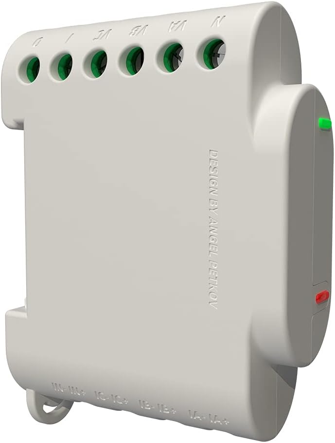 Shelly 3EM, WiFi 3-Phase Energy Meter, Contactor Control, Monitor and ...