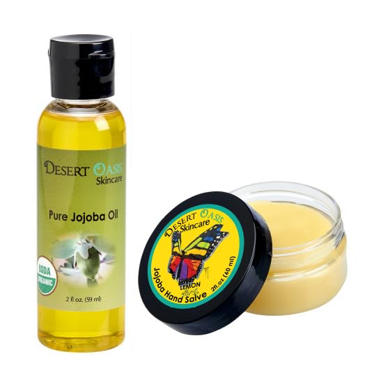 Amazon.com : Desert Oasis Skincare 100% Pure Organic Jojoba Oil. Travel ...