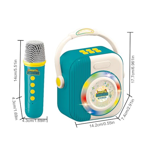 Generic Karaoke Machine with 2 Wireless Microphones BT Microphone and ...