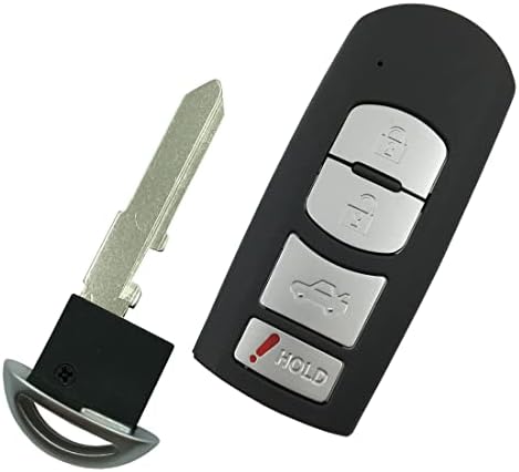 Amazon.com: Replacement Key Fob Shell Case for Mazda 3 6 2014-2019 SKE13D-01 Keyless Entry ...