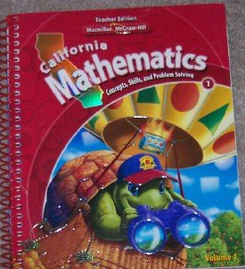 California Mathematics 5: Concepts, Skills, and Problem Solving, Volume ...