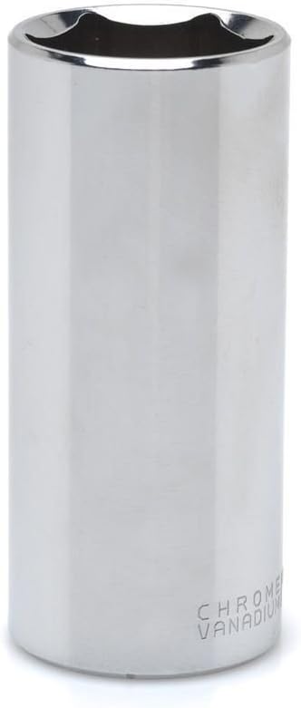 CRAFTSMAN Deep Socket, Metric, 1/2-Inch Drive, 17mm, 12-Point ...