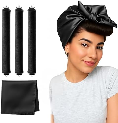 Amazon.com : Overnight Blowout Rods | Heatless Curls Rollers Hair ...