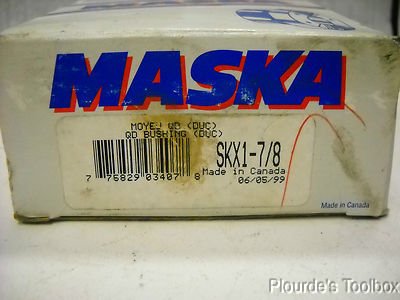 Maska Pulley SKX1-7/8 "QD" Bushing Type: SK BORE: 1-7/8: Round Belt ...