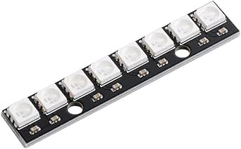 Amazon.com: DIYmall 8 X WS2812 8 RGB LED Stick 5050 RGB LED with ...