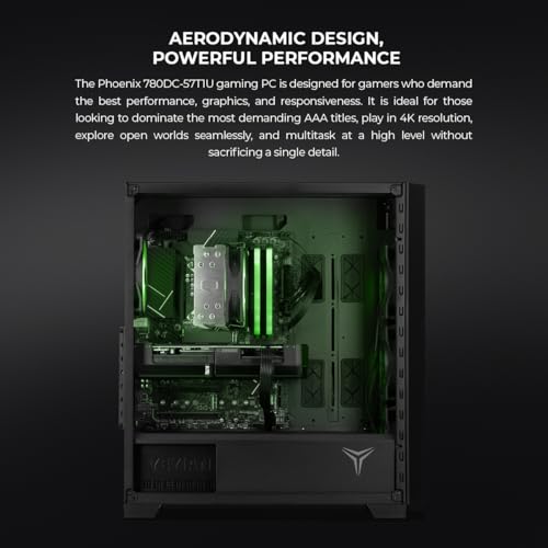 YEYIAN Gaming PC. Ryzen 7 7800X3D, RTX 5070 Ti 16GB GDDR7, 2 TB NVMe ...