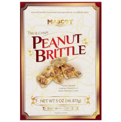 Amazon.com : SHILO Mascot (1) Box Thin & Crispy Peanut Brittle ...