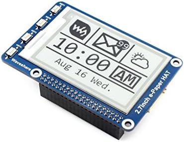 Amazon.com: Waveshare 2.13inch Touch E-Paper E-Ink Display HAT Compatible with Raspberry Pi Zero ...