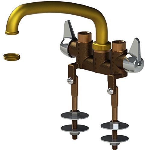 Union Brass 44DS Rough Brass Laundry Faucet with Compression Style ...