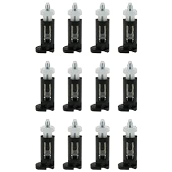 ZZHXSM 12PCS Heatsink CPU Pin Mounting Plastic Pins Push Screw for ...