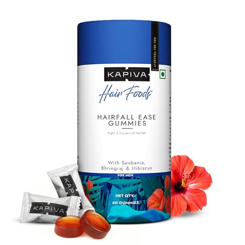 Kapiva Hair Gummies For Hair Growth | With 12500 Mcg Of Natural Source ...
