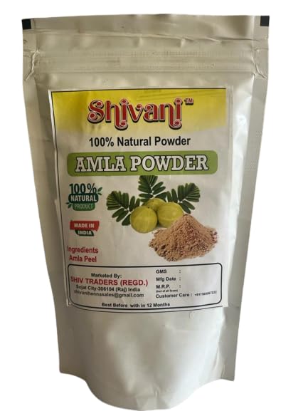 Shivani Pure and natural 100% Amla Powder for beauty of face packs and ...