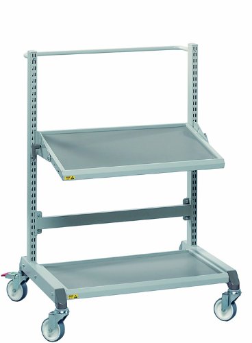 Multi Trolley 1 M36, ESD Grey, Includes: Frame, 1 Adjustable Shelf ...