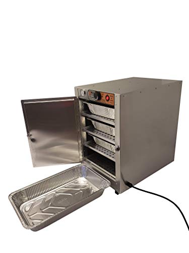 HeatMax 162224 Party Catering Full Size 3.25" Tall Pans Hot Box Food ...