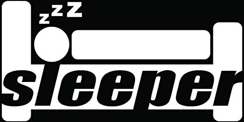 Amazon.com: Sleeper Sleep JDM Japanese Car Truck Window Bumper Vinyl ...