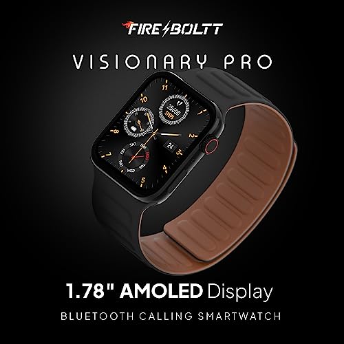 Fire-Boltt Visionary Pro 1.78 inch AMOLED Bluetooth Calling Smartwatch ...